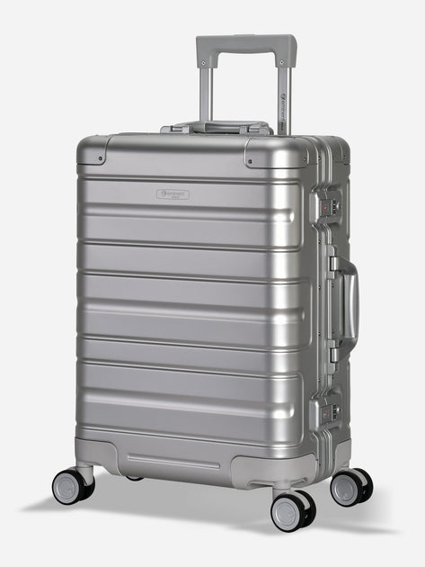 Silberne Koffer – modern und langlebig – Eminent Luggage