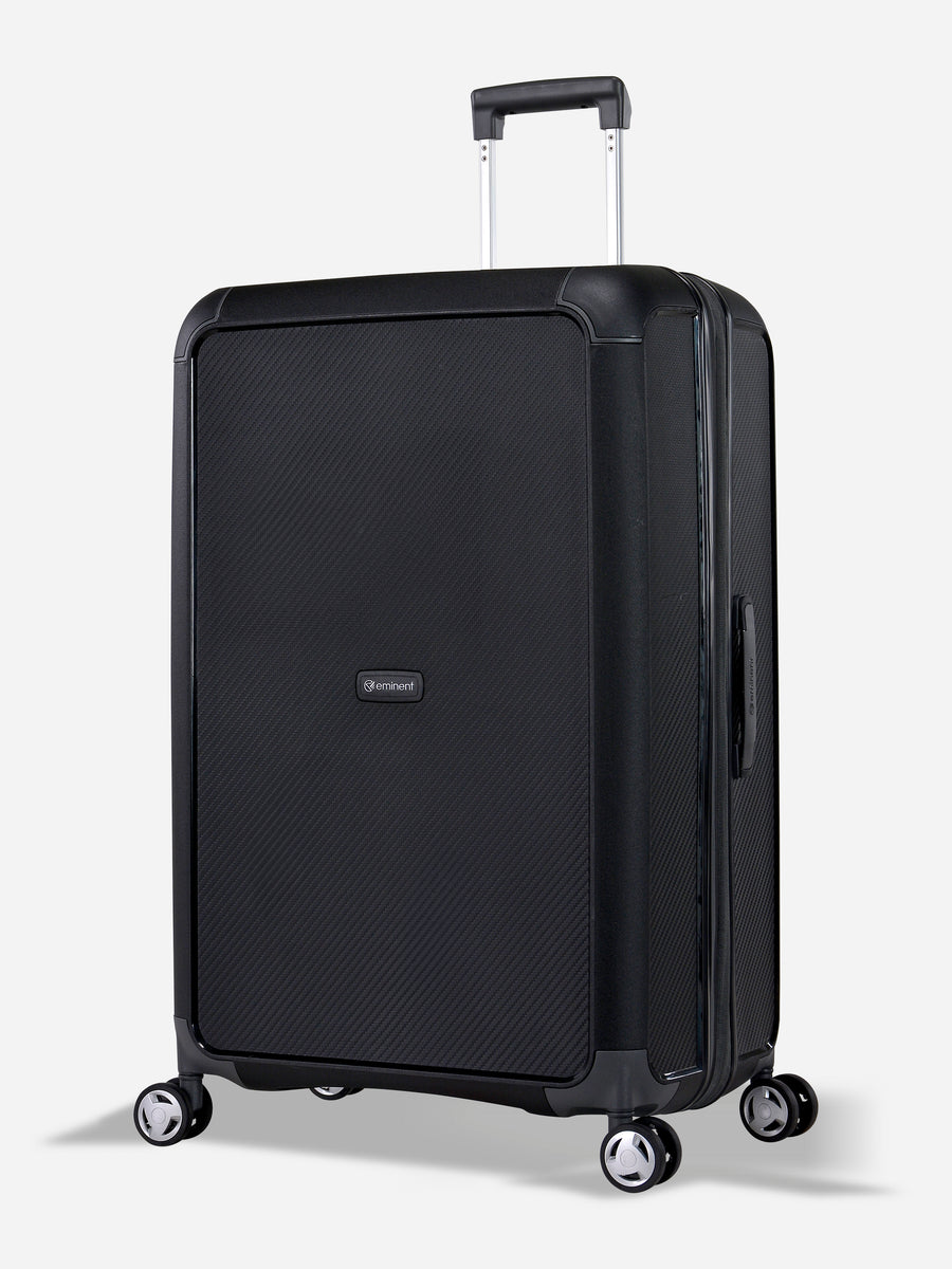 Aegis | Large - Expandable - Black | 16% More Space – Eminent Luggage
