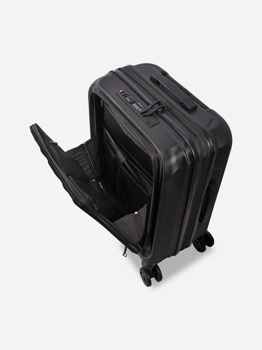 Kapstadt Premium Edition - Front Pocket / Black | Business Suitcase ...