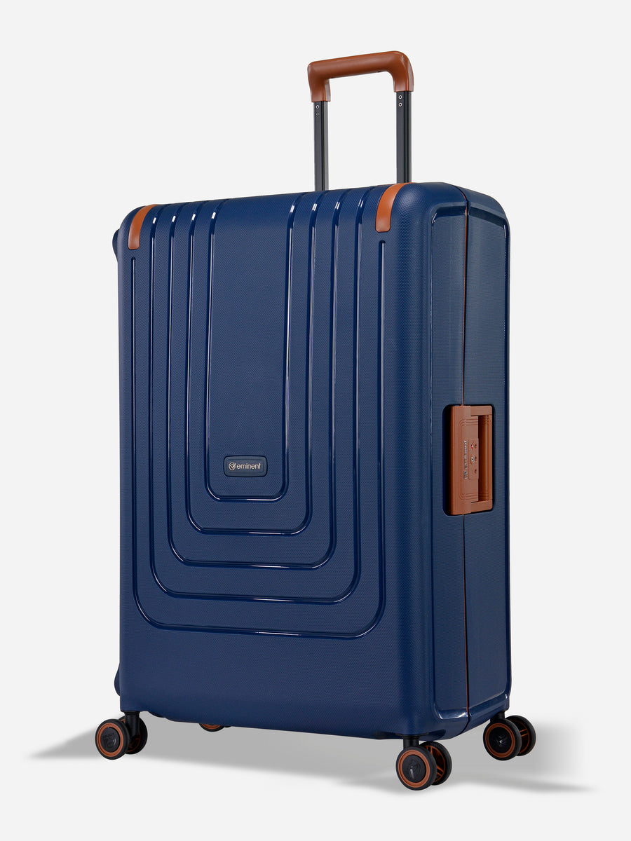 Eminent Vertica | Large - Blue/Brown | Hard Shell & Extra Sturdy ...
