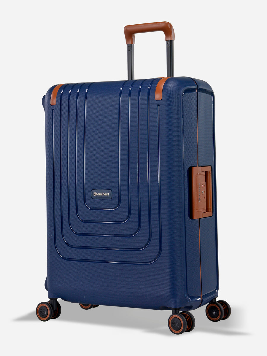 Eminent Vertica | Medium - Blue/Brown | Hard Shell & Extra Sturdy ...