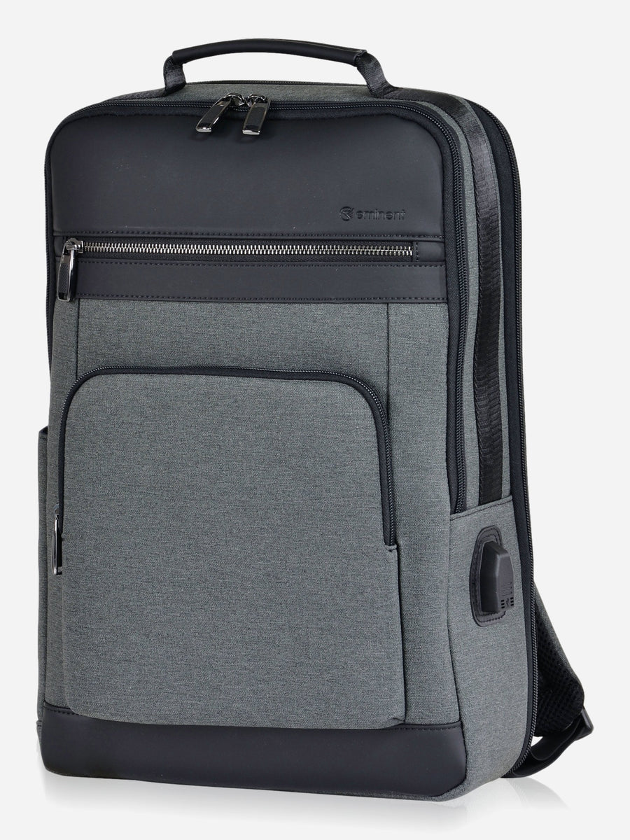 Urban Elite, Grey, Laptop Backpack & Lightweight – Eminent Luggage