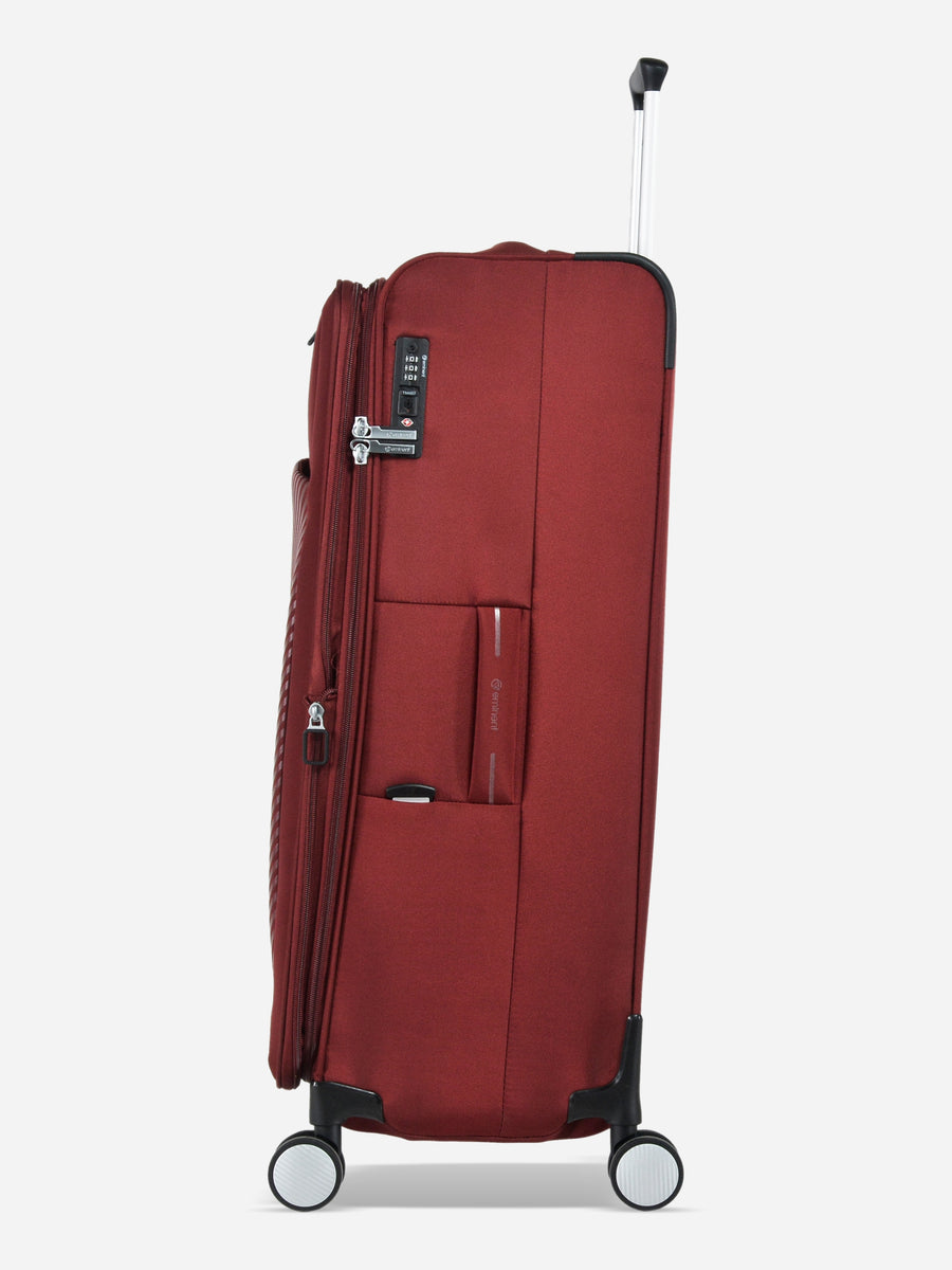 Columbus | Set - Rood | Luxe Koffer | Eminent Bagage – Eminent Luggage